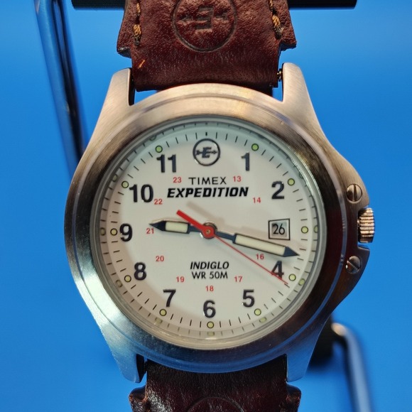 Timex | Accessories | Vintage 20 Timex Expedition Indiglo Date 30mm ...